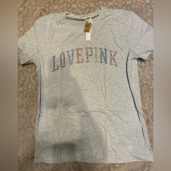 PINK Victoria's Secret | Tops | Nwt Limited Edition L Love Pink ...